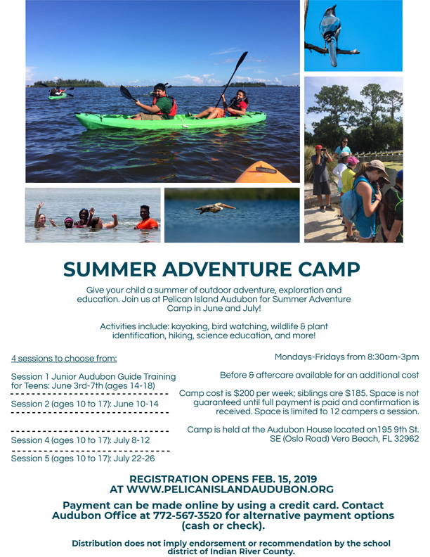 2019_summer_adventure_camp – Pelican Island Audubon Society
